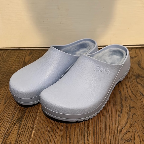 Birkenstock | Shoes | Birkenstock Super Birmingham Shearling Clogs Made ...